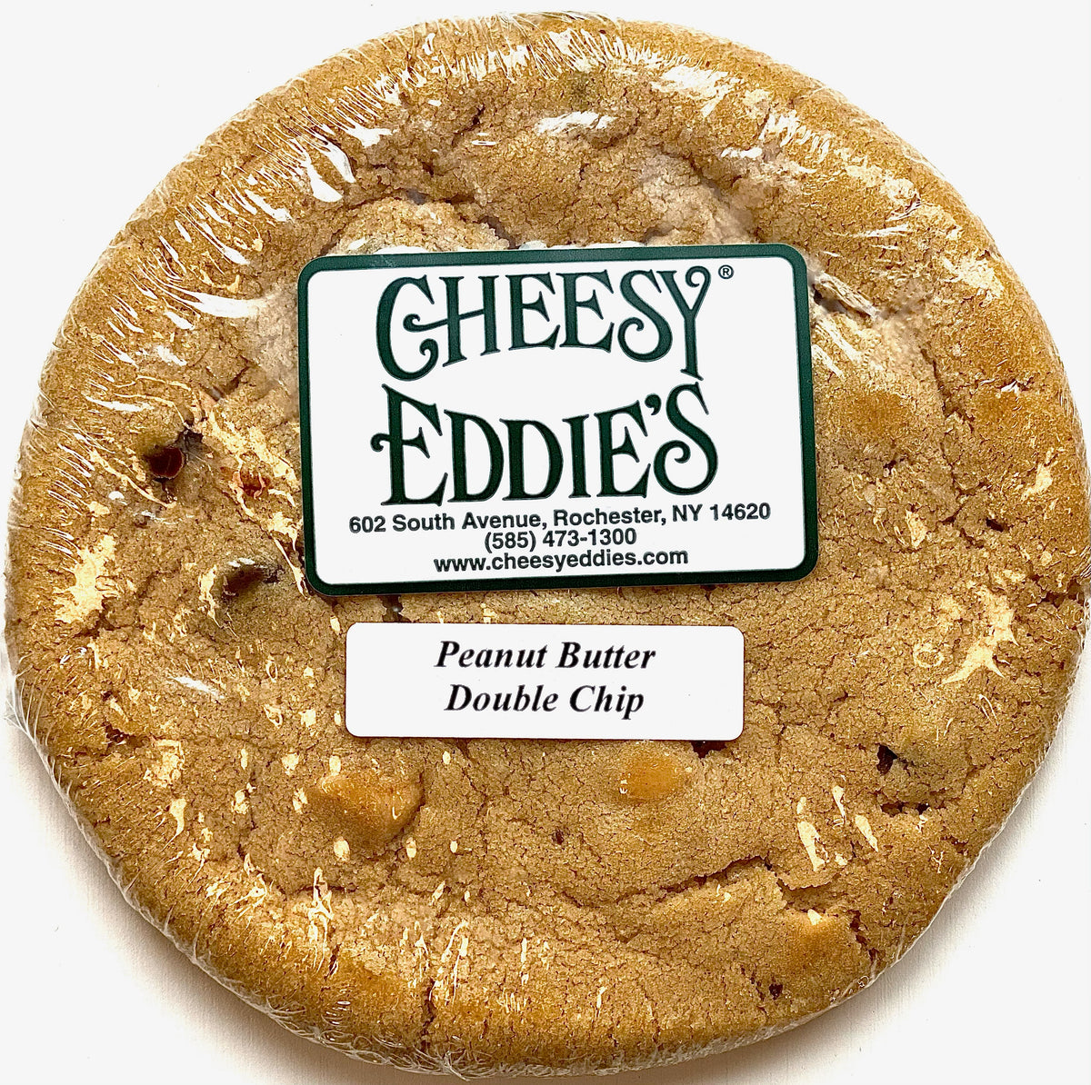 Peanut Butter Double Chip Cookie – Cheesy Eddie's